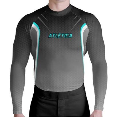 Rash Guard Black Fusion Atlética - Preto | Netshoes