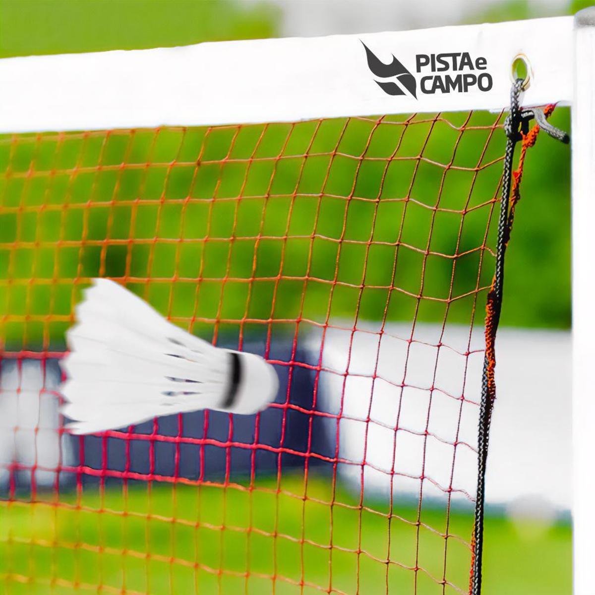 Rede Para Badminton Oficial Pista e Campo - Marrom | Netshoes