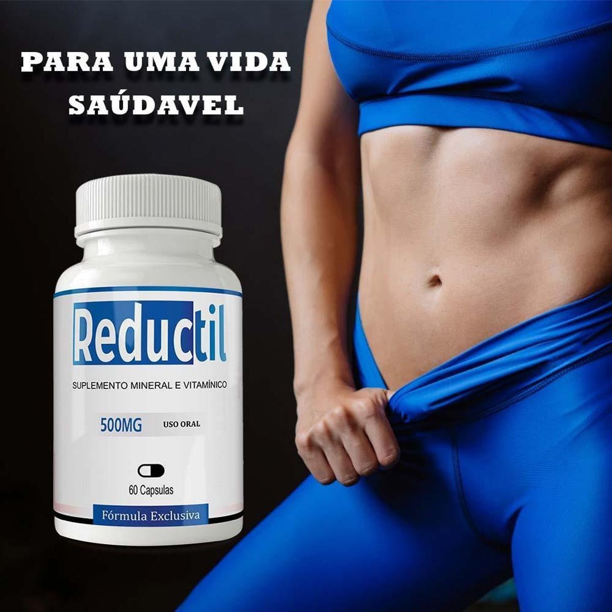 Reductil 60 Caps - Suplemento Alimentar - Azul | Netshoes