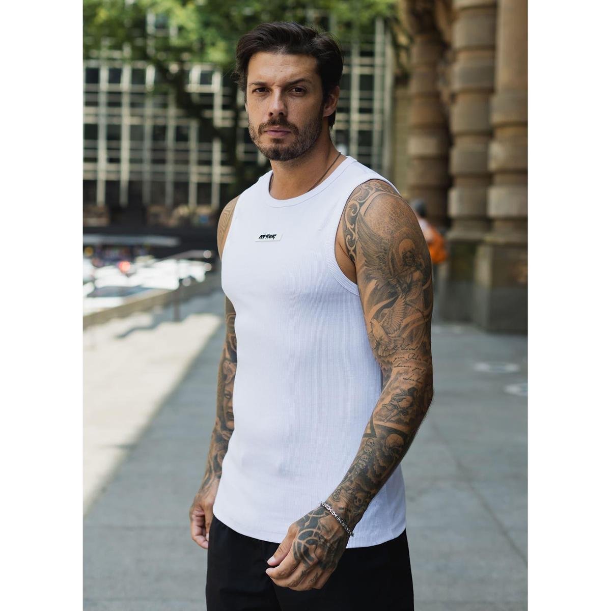 Regatas Masculina Canelada em promoção na Netshoes!