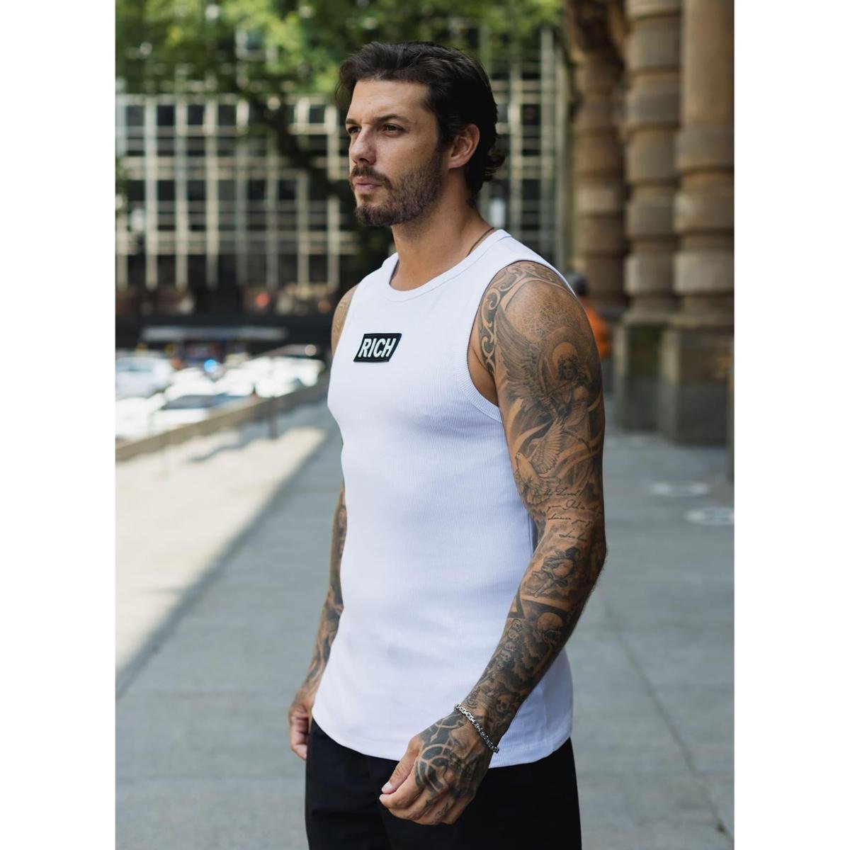 Regatas Masculina Canelada em promoção na Netshoes!