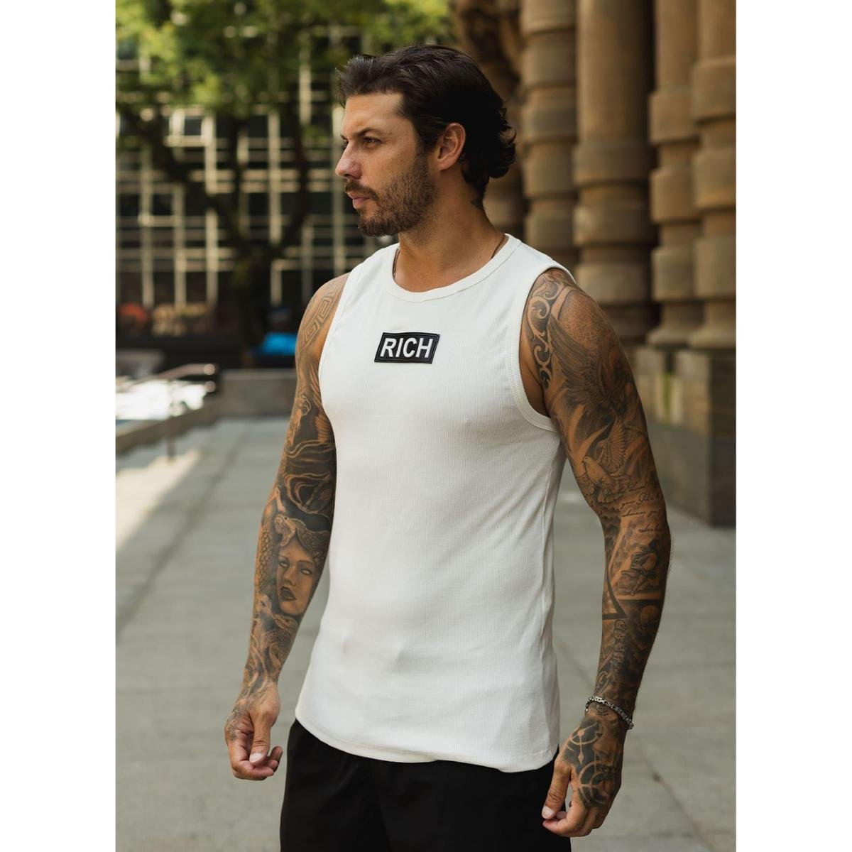 Regatas Masculina Canelada em promoção na Netshoes!