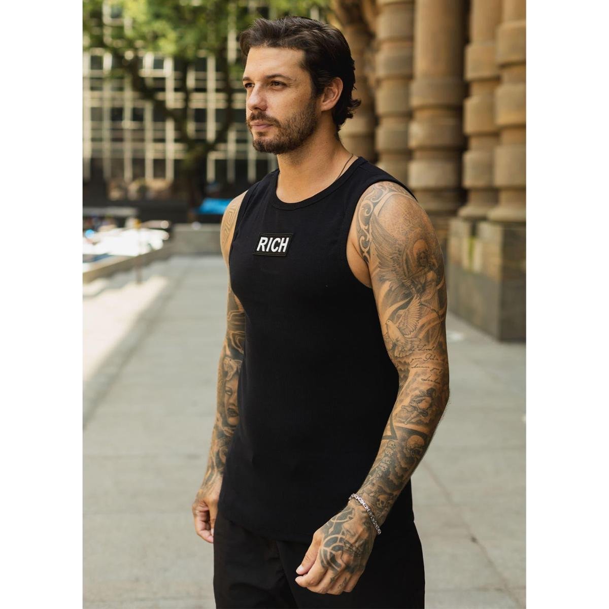 Regatas Masculina Canelada em promoção na Netshoes!