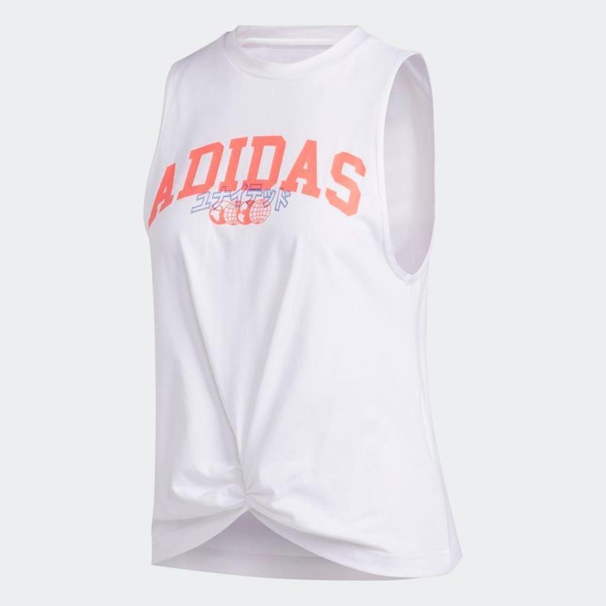 Regata Estampada - adidas GE0291 - Branco | Netshoes