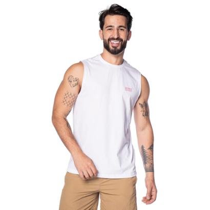 Regata Masculina Nicoboco Logo Rose Branco - Branco | Netshoes