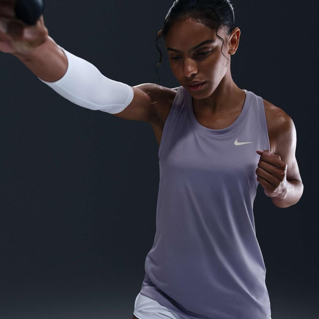 Regata Nike Dri-FIT Feminina - Lilás | Netshoes