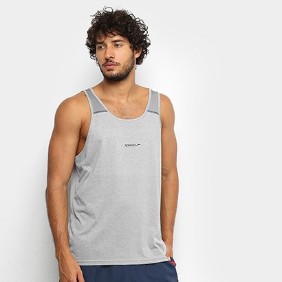 Regata Speedo Hero Masculina - Cinza | Netshoes