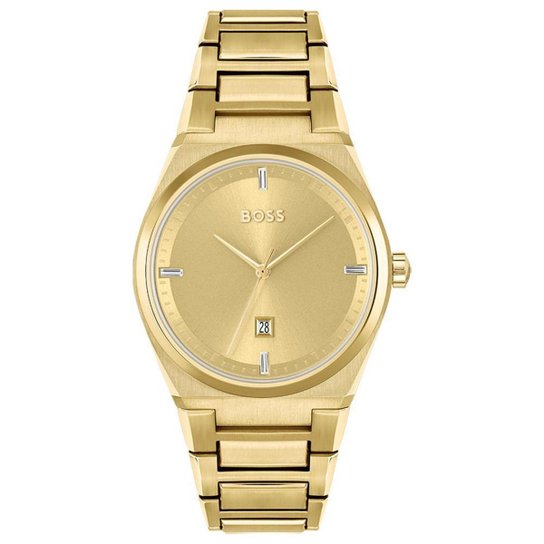 Relógio Boss Feminino Aço Dourado 1502672 - Prata | Netshoes