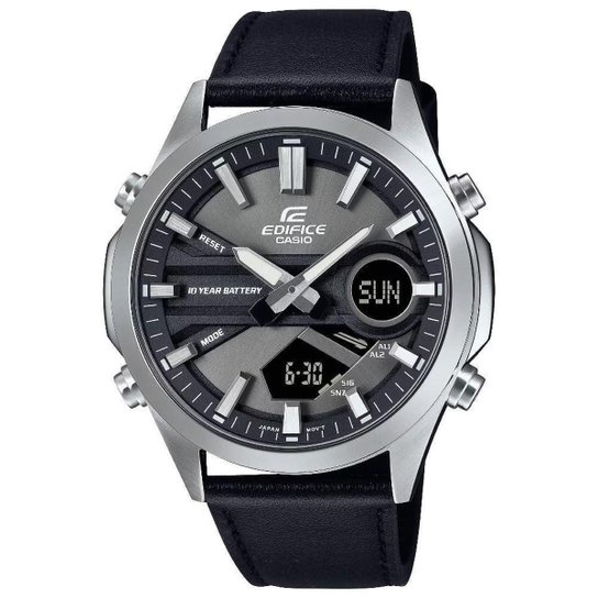 Relógio Casio Edifice Masculino EFV-C120L-8ADF - Preto | Netshoes