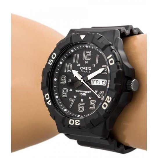 Relógio Casio Masculino - Preto | Netshoes