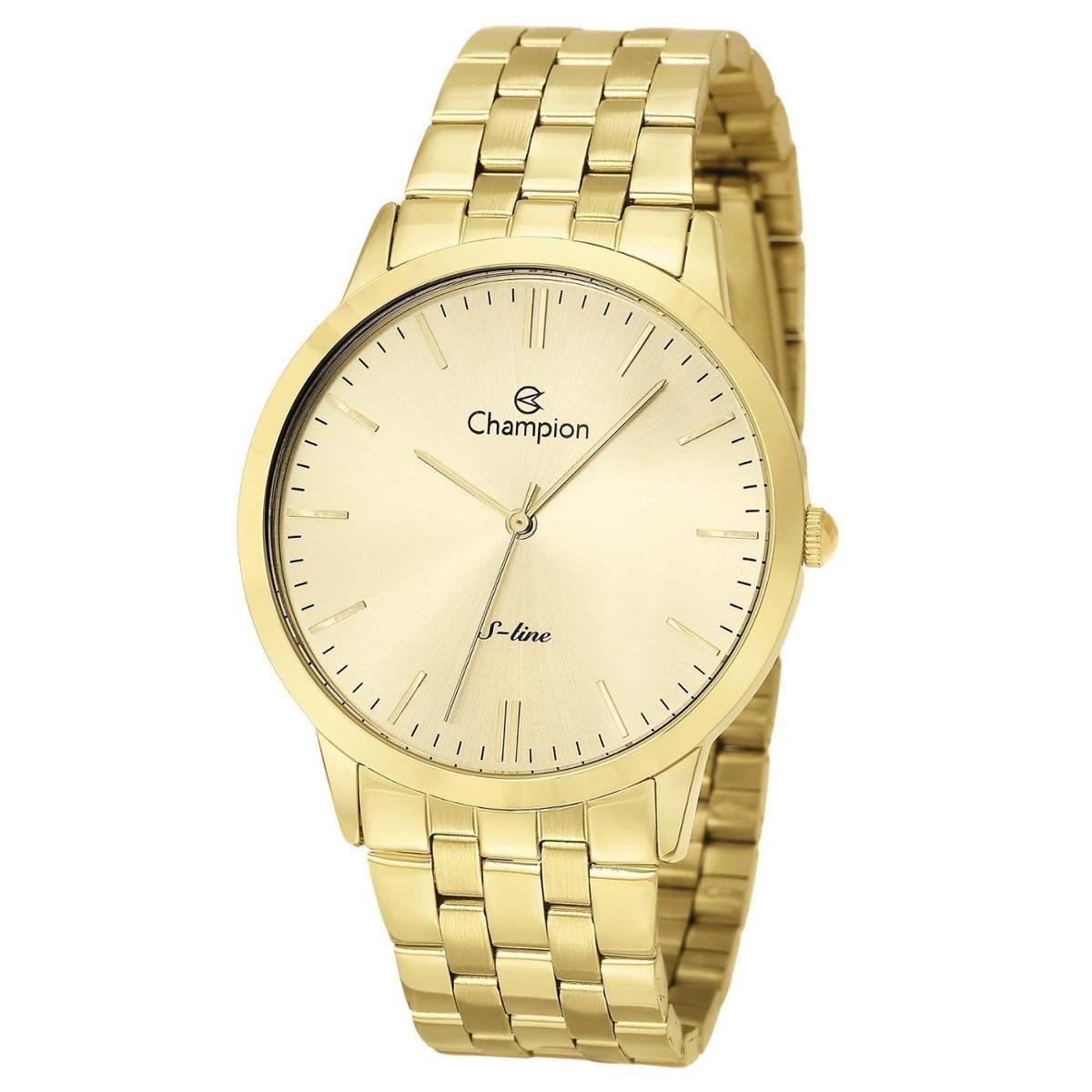 Relógio Champion CN21103X Quartz Dourado - Dourado | Netshoes