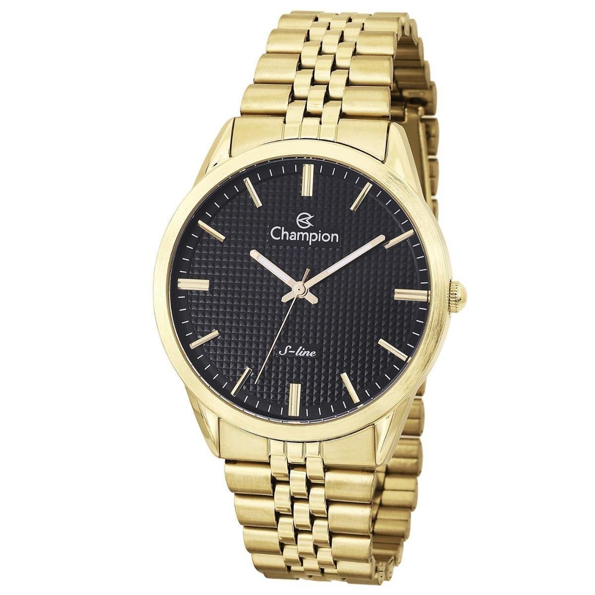 Relógio Champion CN21149U Quartz Dourado - Dourado | Netshoes