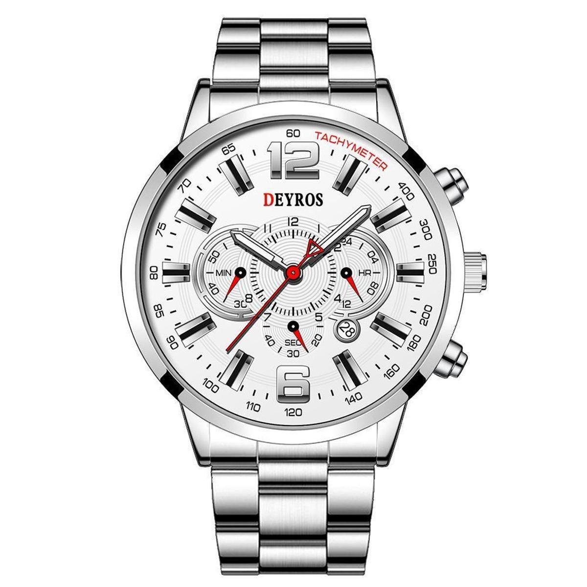 Relógio de Ponteiros Masculino de Pulso Vintage - Preto | Netshoes