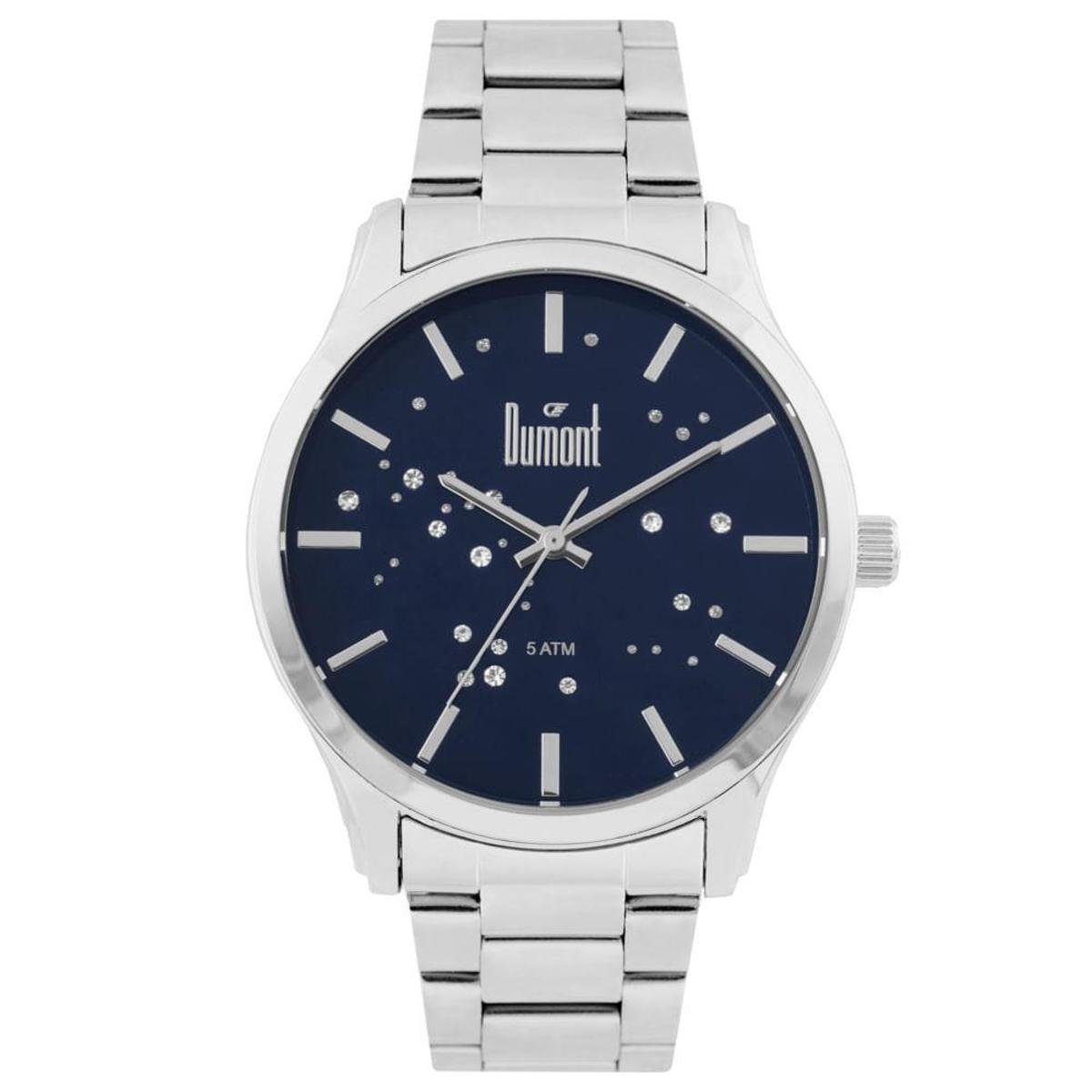 Relógio Dumont Elements DU2039LUM/3A Prata DU2039LUM/3A - Prata | Netshoes
