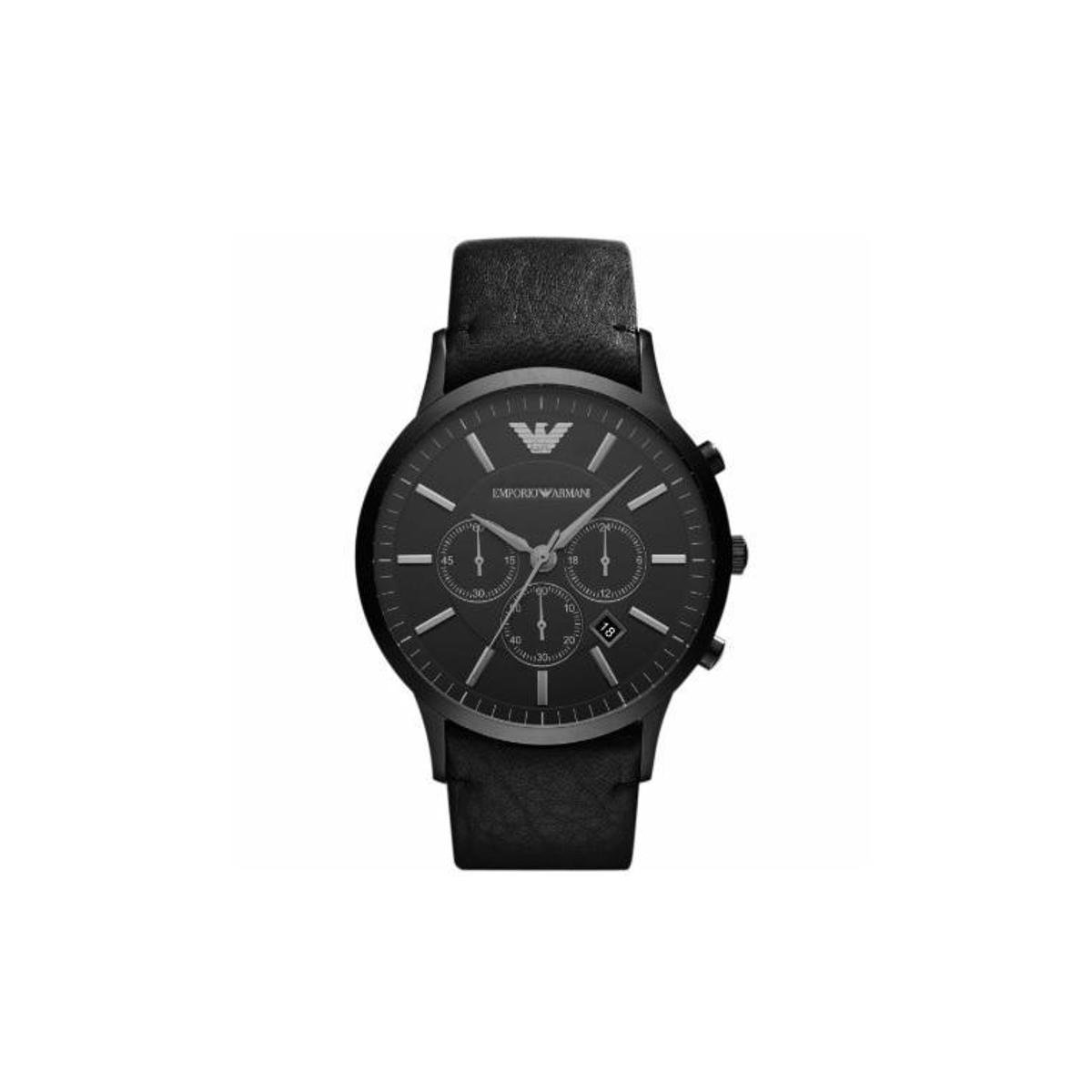 Relógio Emporio Armani AR2461 - Preto | Netshoes