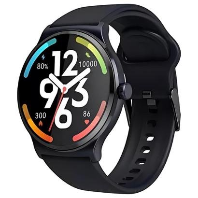 Relógio Inteligente Smartwatch Haylou Solar Lite Redondo Android IOS ...