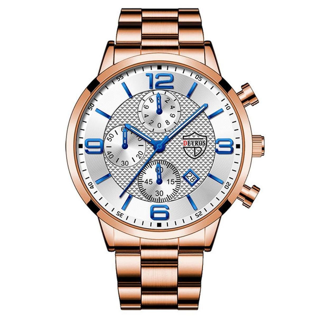 Relógio Masculino Minimalista Fashion de Pulso - Preto | Netshoes