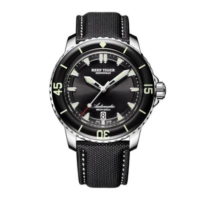 Relógio Masculino REEF TIGER RGA3035-PLL À Prova D'Água Bronze - Prata ...
