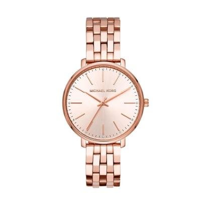 Relógio Michael Kors Feminino Pyper Rosé MK3897/1JN MK3897/1JN - Preto ...