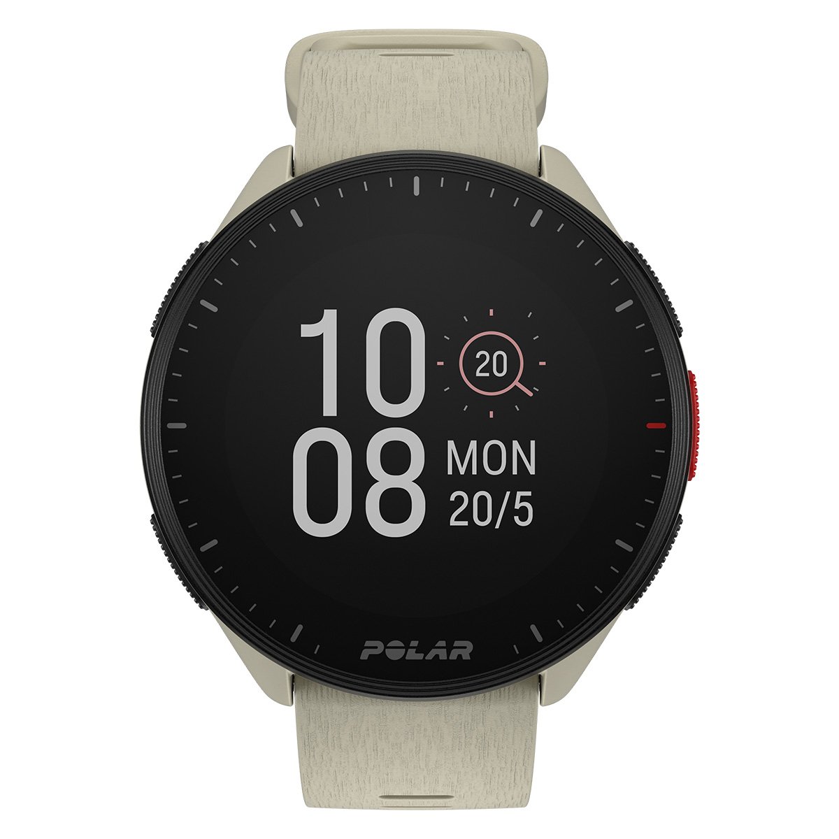 Relógio Polar Pacer - Branco | Netshoes