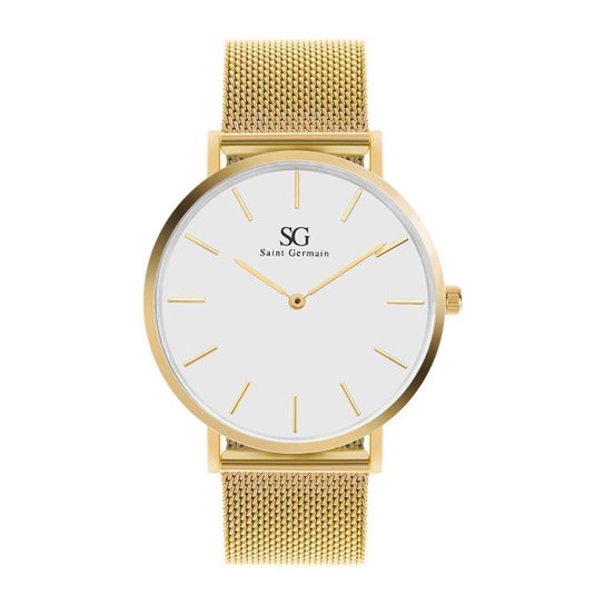 Relógio Saint Germain Brand Chelsea Gold 40Mm Feminino - Dourado | Netshoes
