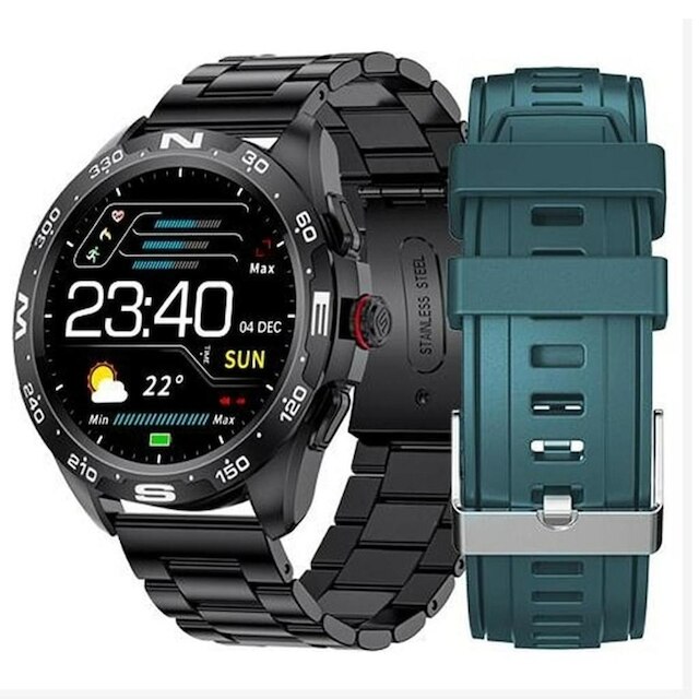 Relógio SmartWatch Masculino FOXBOX 0327 À Prova D'Água Prata Chamada ...
