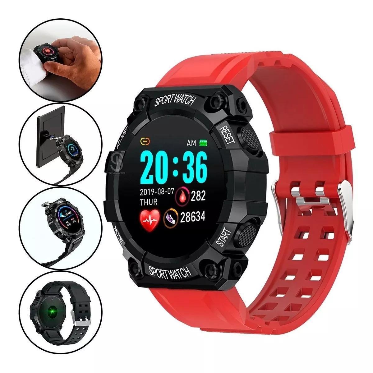 Relogio SportWatch Smartwatch D20 Shock Bluetooth Sport - Rosa | Netshoes