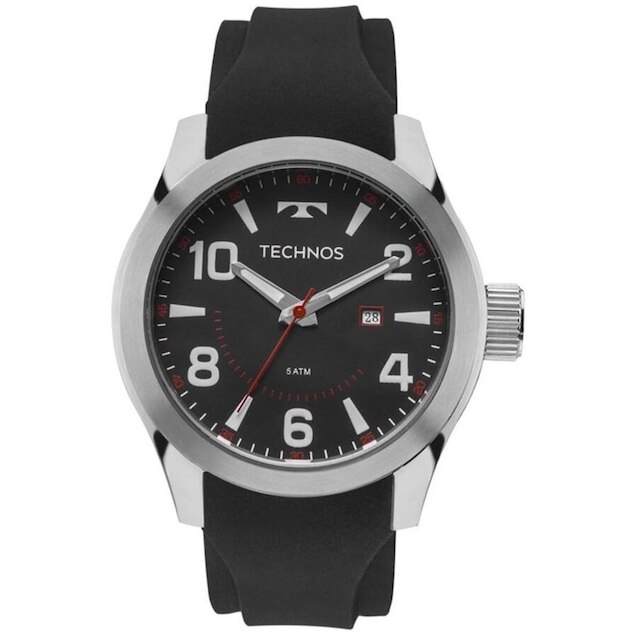 Relógio Technos Racer Masculino 2115MGP/8P - Preto | Netshoes