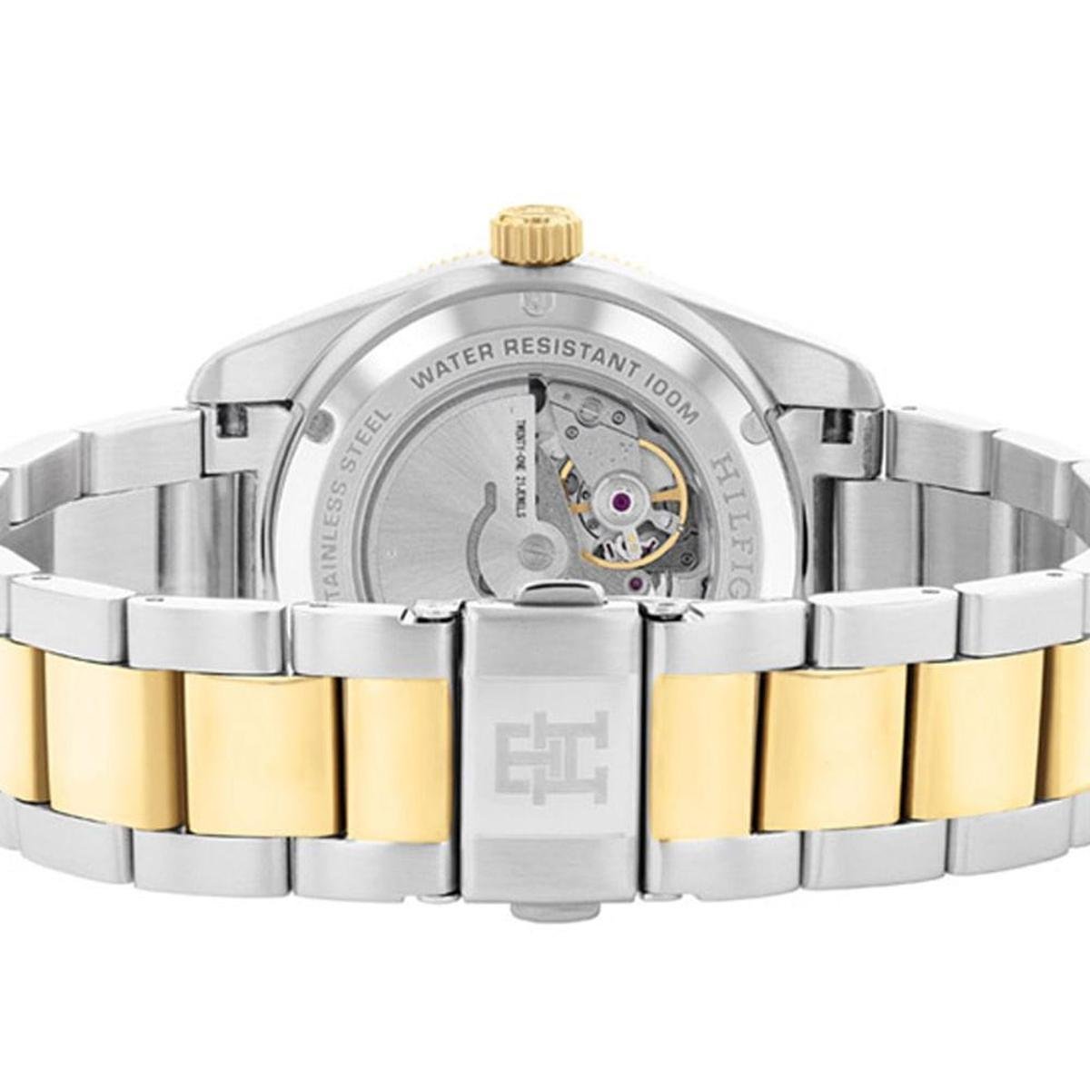 Relógio Tommy Hilfiger Automático Masculino Aço Prateado 1710552 ...