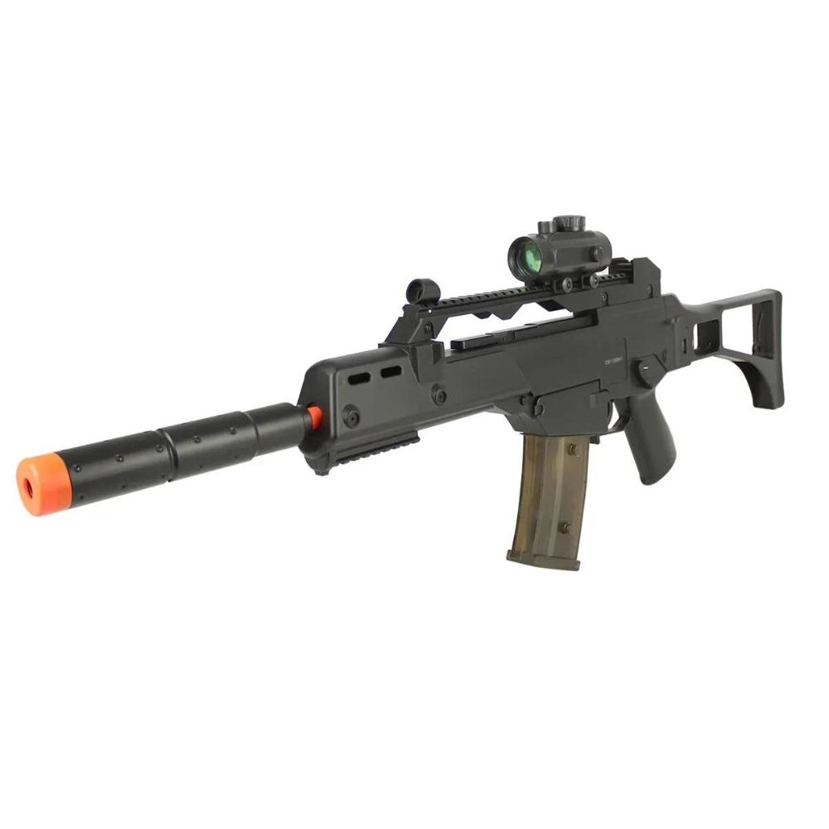 Rifle Airsoft Elétrico Cyma G36 CM. 021 + Capa Simples + BBs BB King 0 ...