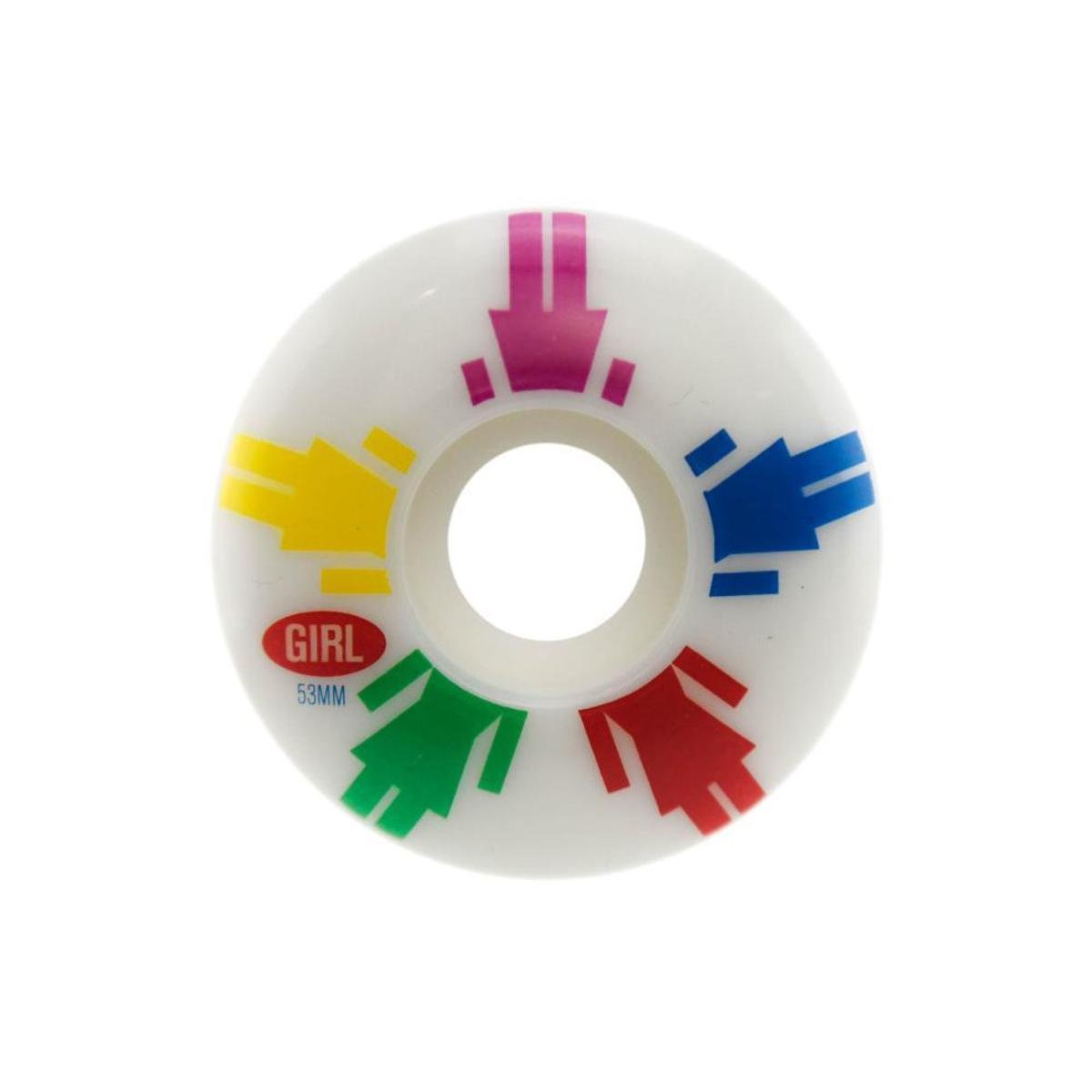 RODA GIRL 53MM 101A COLORS - Colorido | Netshoes