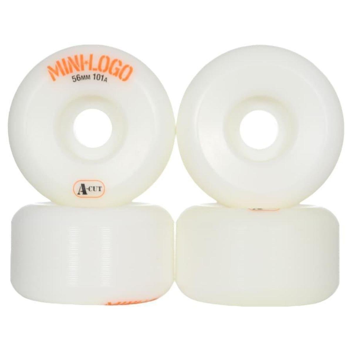 Roda Mini Logo A-Cut 101a Branco - Branco | Netshoes
