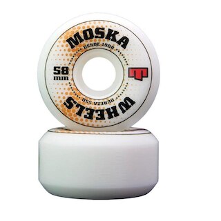 Roda Skate Moska Light Speed 58mm Street Park - Branco | Netshoes