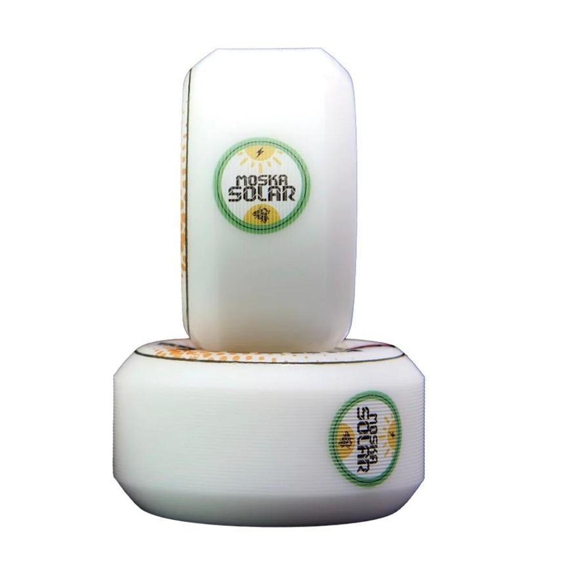 Roda Skate Moska Light Speed 58mm Street Park - Branco | Netshoes