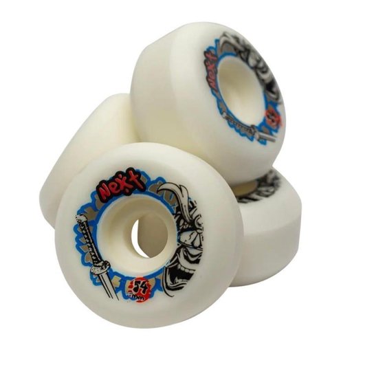 Roda Skate Next 54mm Street Park - Branco | Netshoes