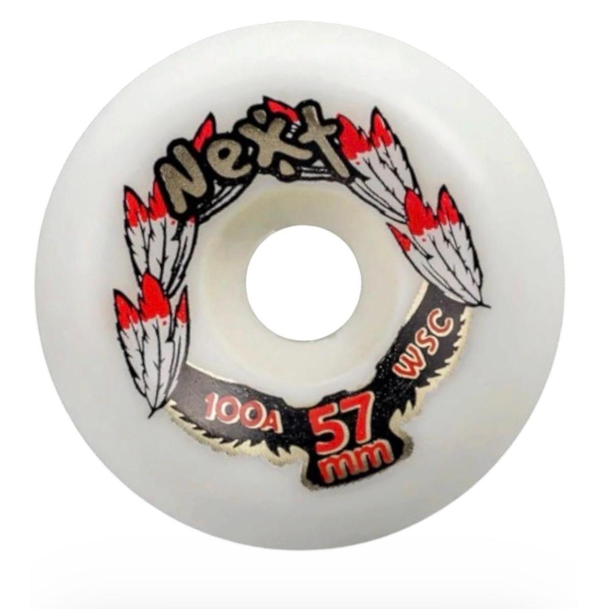 Roda Skate Next Wsc 57mm Street Park - Branco | Netshoes
