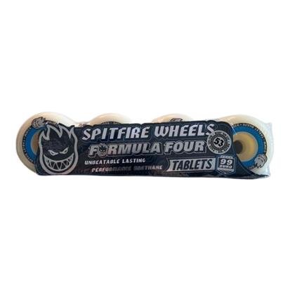 Roda Spitfire Formula Four 99DU Tablets Nat 53mm - Branco | Netshoes