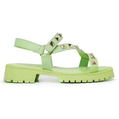 Sandália Chapadeiros Em Couro Com Fivela Sola Tratorada Bico Quadrado ...