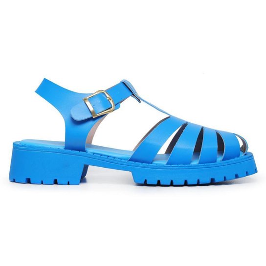 Sandália Chapadeiros Em Couro Sola Tratorada Micro Expandido Bico ...