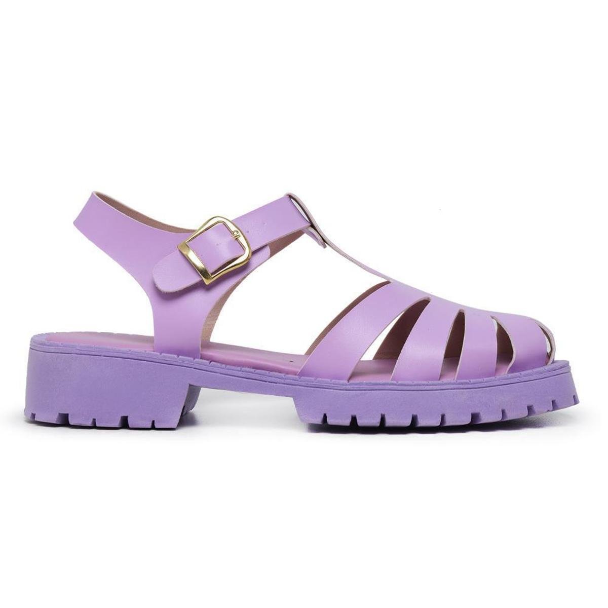 Sandália Chapadeiros Em Couro Sola Tratorada Micro Expandido Bico ...