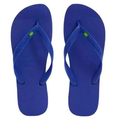 Sandalia Chinelo Brasil Havaianas - Azul Naval-Azul-33/34 - Azul | Netshoes
