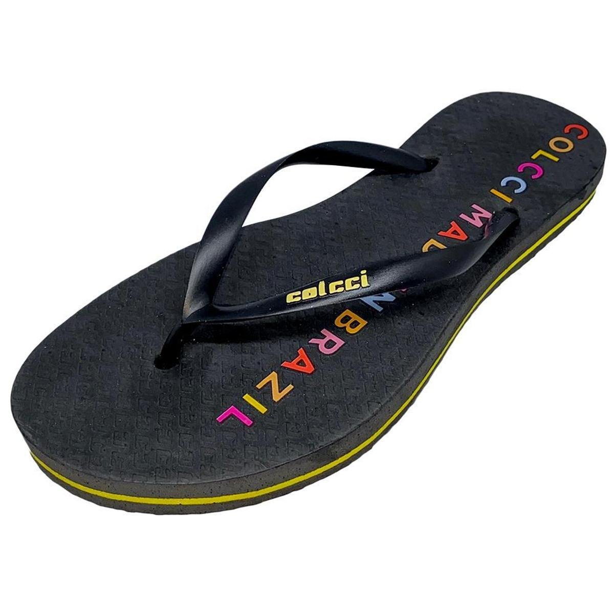Sandália Colcci Brasil Feminino - Preto | Netshoes