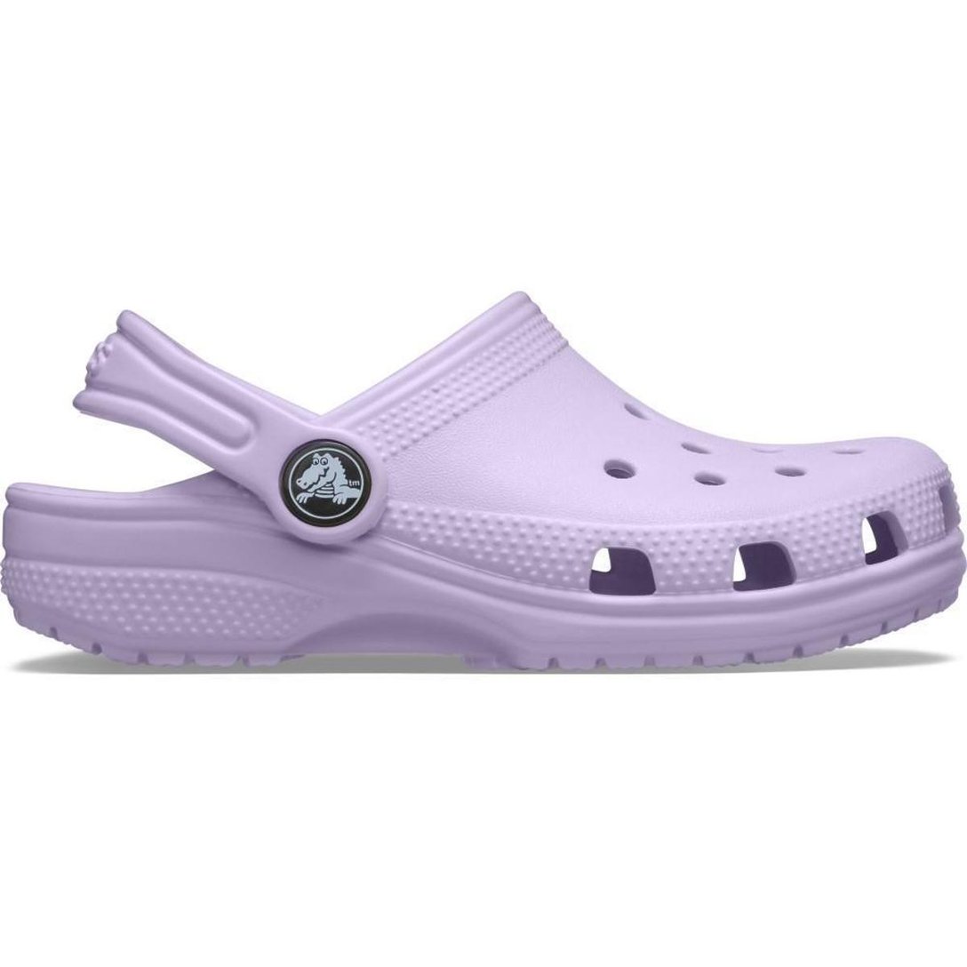 Sandália crocs classic clog kids navy lavender - Lilás | Netshoes