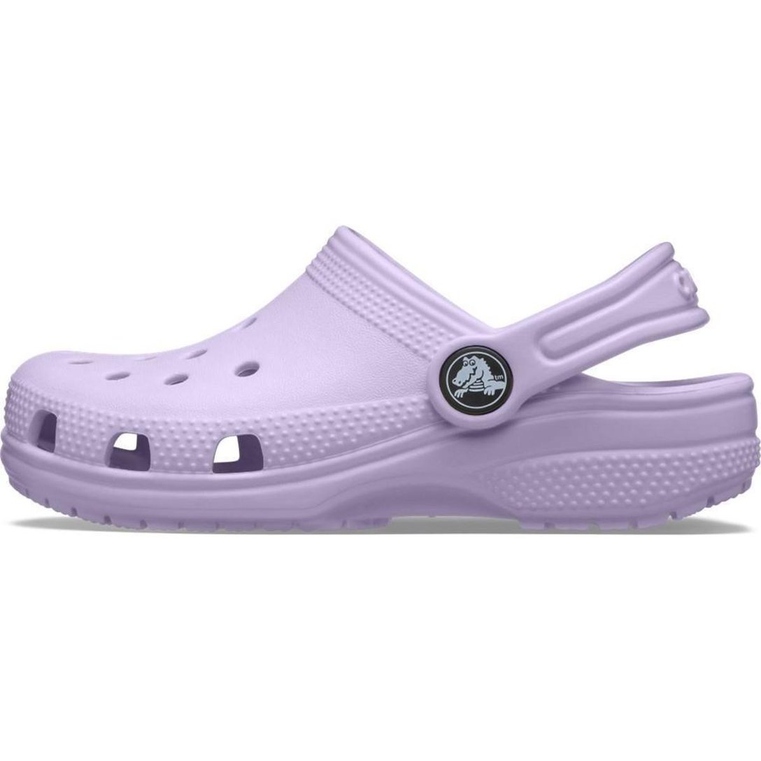 Sandália crocs classic clog kids navy lavender - Lilás | Netshoes