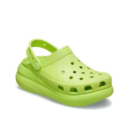 Sandália Crocs Classic Crush Clog Verde - Verde | Netshoes