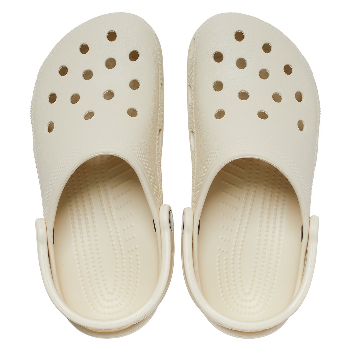 Sandália Crocs Classic Feminina - Creme | Netshoes