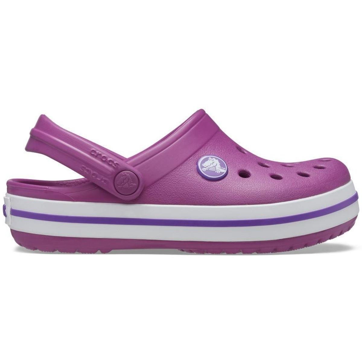 Sandália crocs crocband kids viola - Roxo | Netshoes