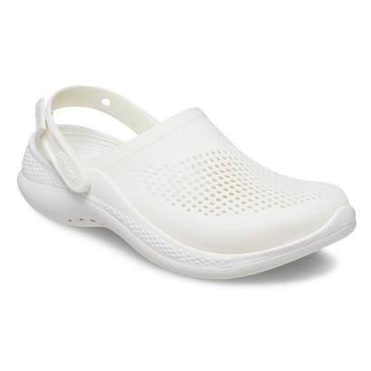 Sandália crocs lite ride 360 clog almost white/almost white - Branco ...