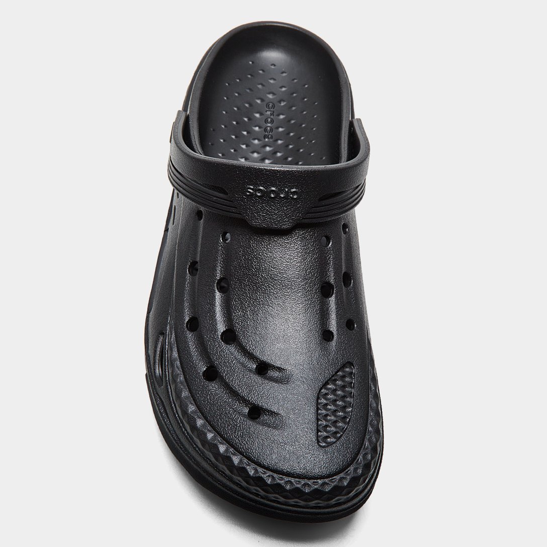Sandália Crocs Off Grid Clog Masculina - Preto | Netshoes