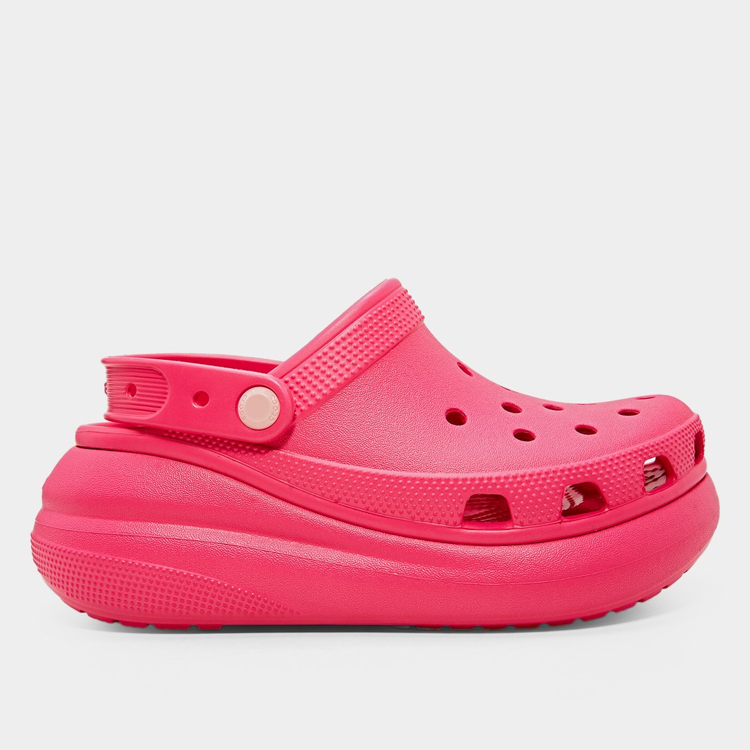 Sandália Crocs Plataforma Crush Clog Unissex - Rosa | Netshoes